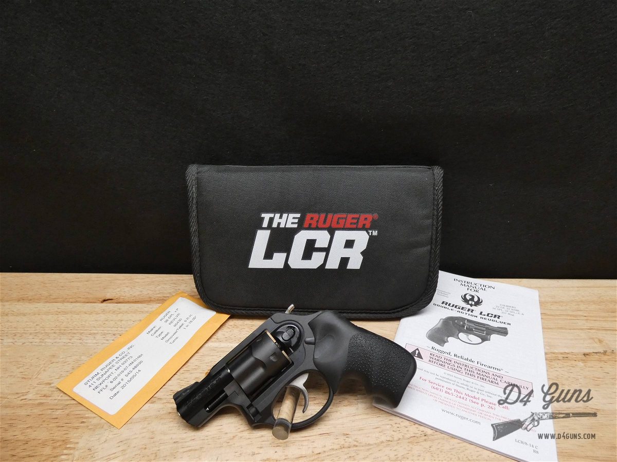 Ruger LCR - .38 Spl +P - 5 Shot - Mfg 2015 - Lightweight Compact ...