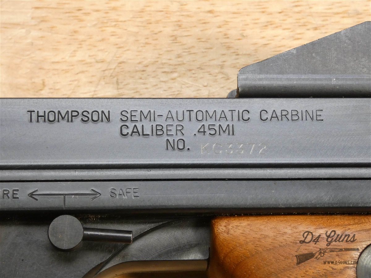 Auto Ordnance Thompson M1 - .45 ACP - w/ Mag - Replica WWII Carbine ...