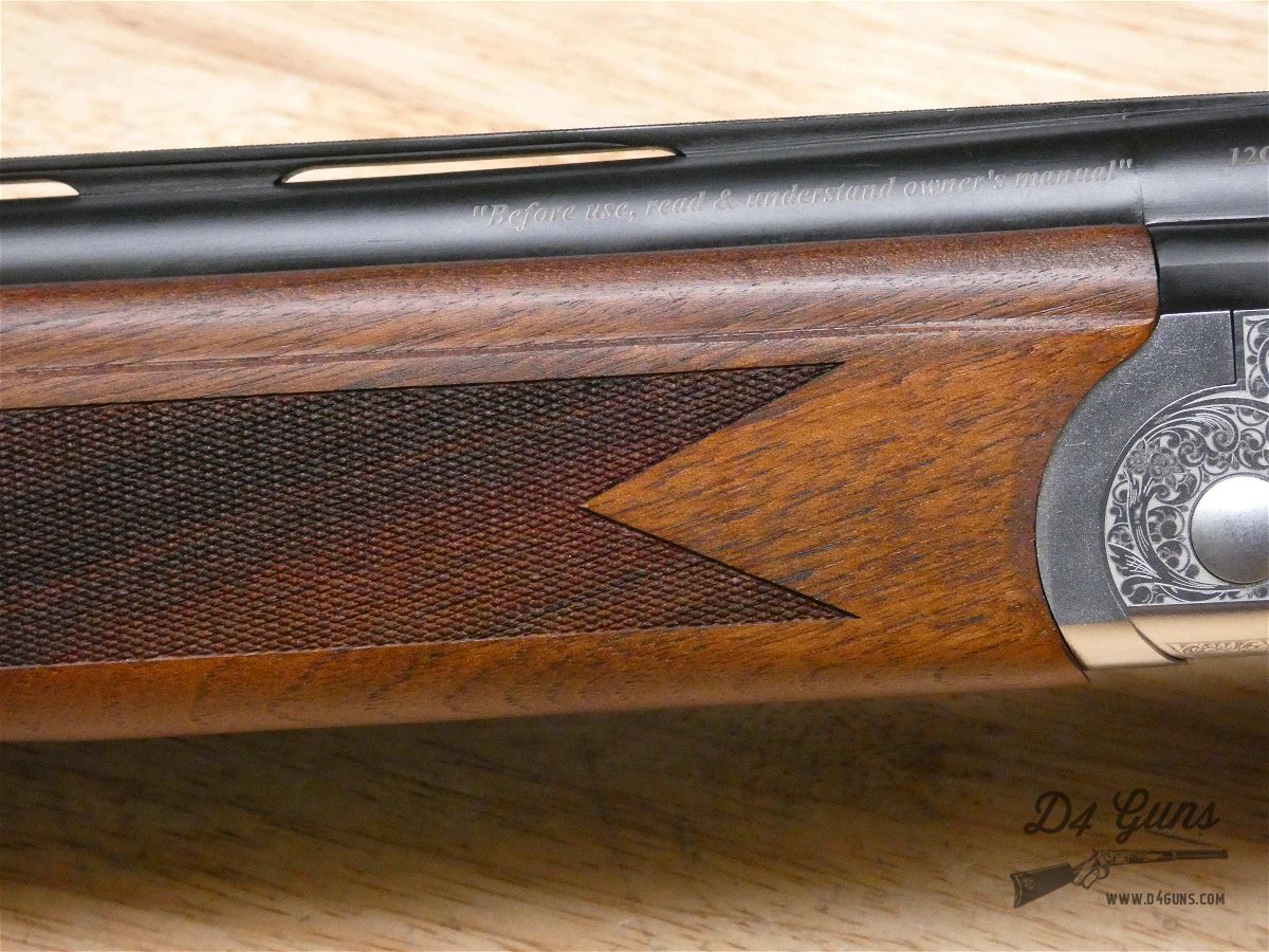 Stevens 555 Deluxe - 12 Gauge - O/U - 5 Chokes - OG Box - Silver - Over ...