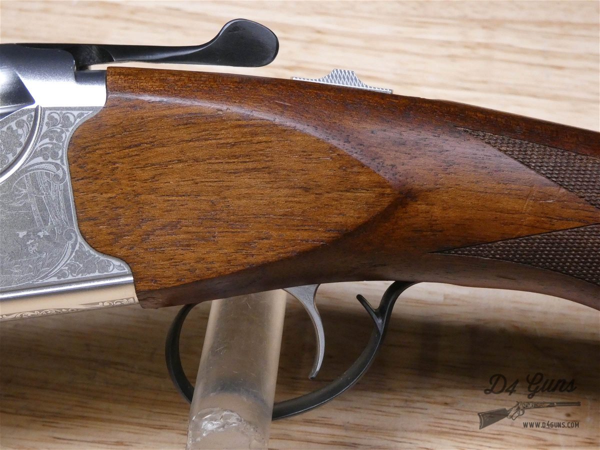 Stevens 555 Deluxe - 12 Gauge - O/U - 5 Chokes - OG Box - Silver - Over ...