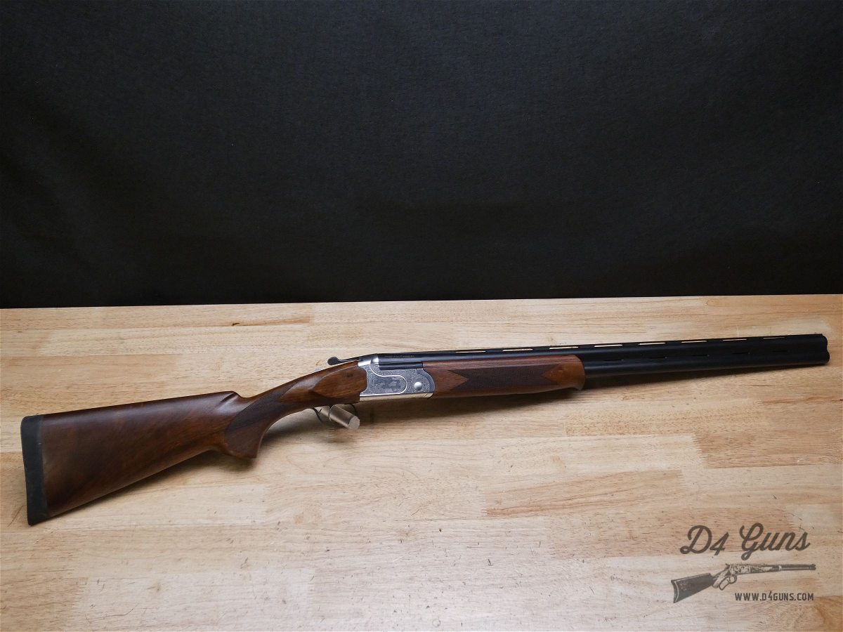 Stevens 555 Deluxe - 12 Gauge - O/U - 5 Chokes - OG Box - Silver - Over ...