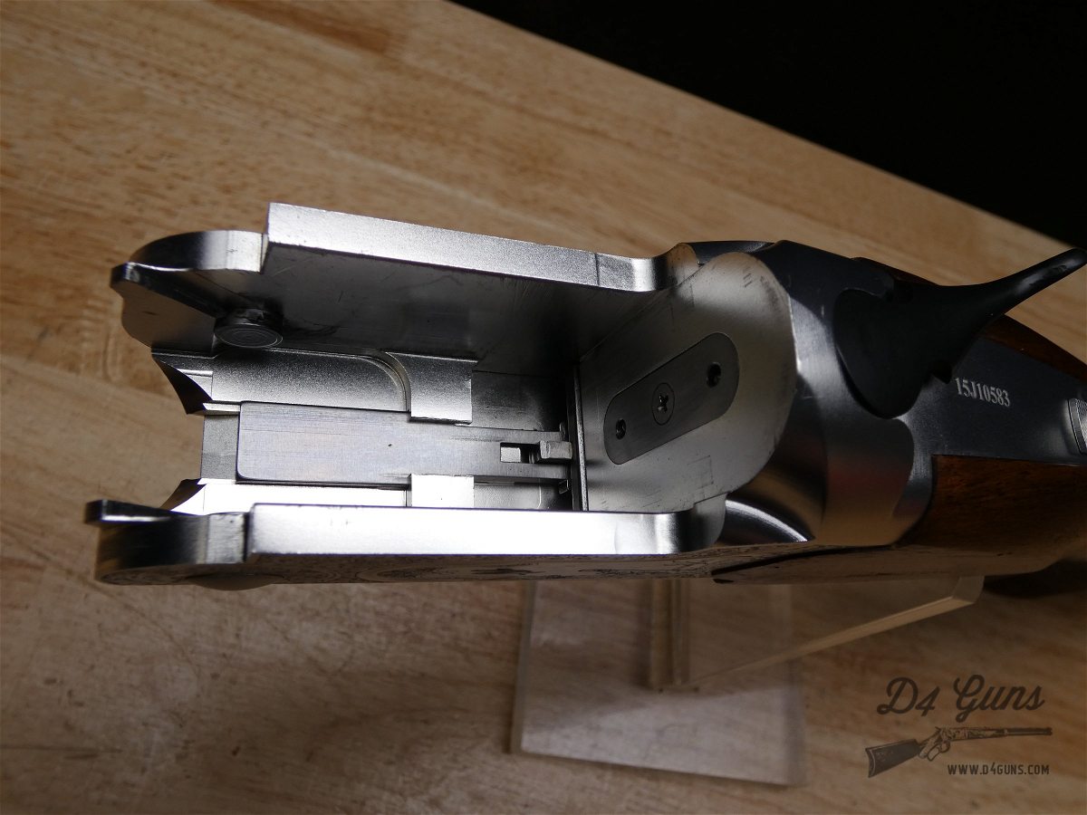 Stevens 555 Deluxe - 12 Gauge - O/U - 5 Chokes - OG Box - Silver - Over ...
