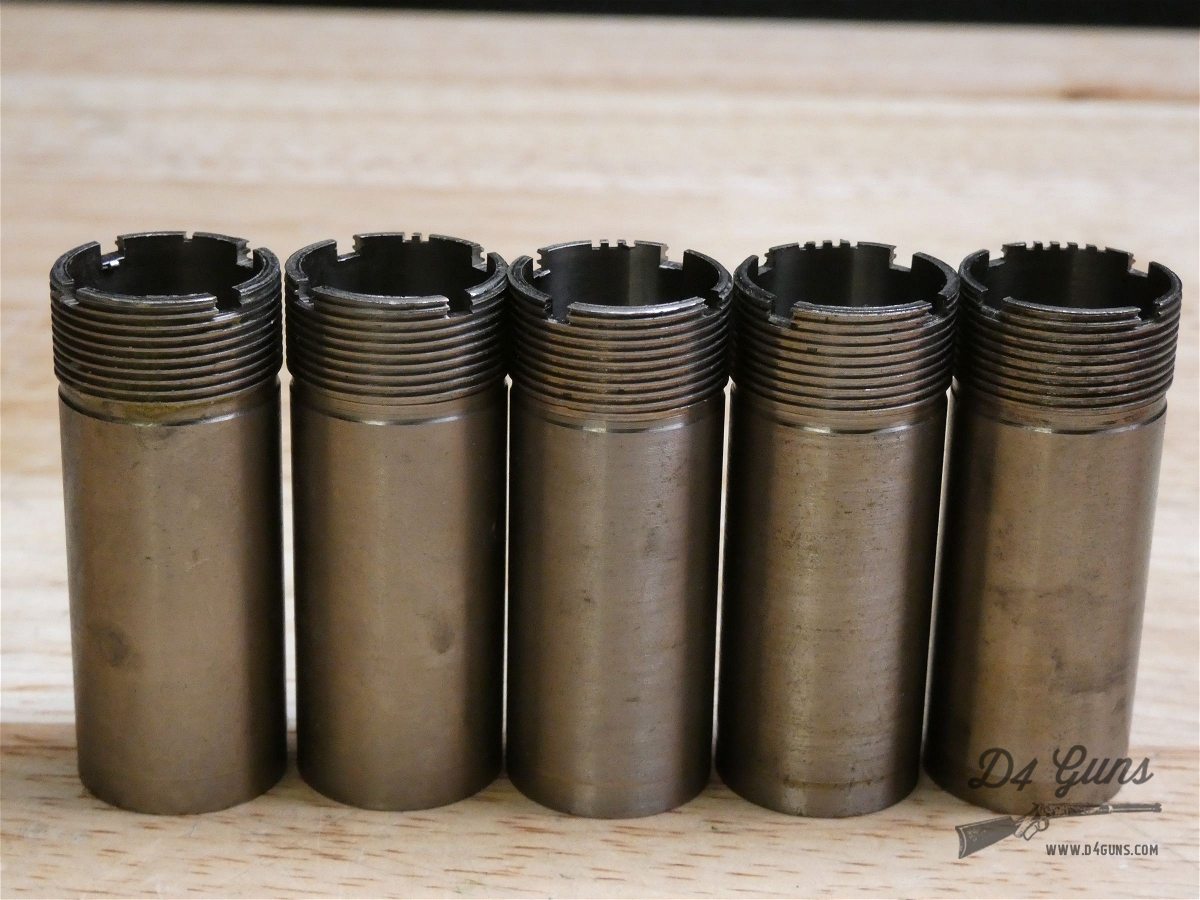 Stevens 555 Deluxe - 12 Gauge - O/U - 5 Chokes - OG Box - Silver - Over ...