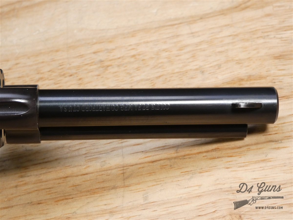 Colt Frontier Scout - .22 LR - Single Action Army - 1960 SAA - Vintage ...
