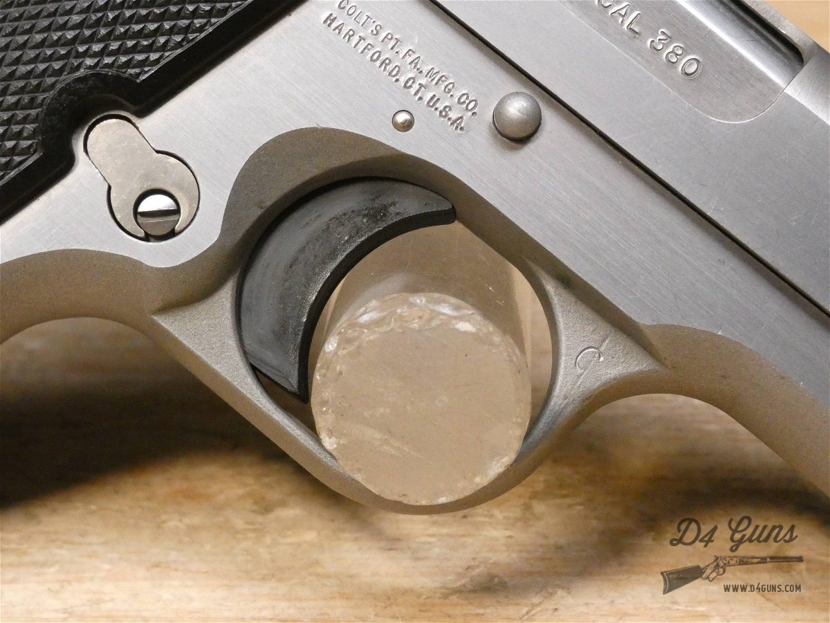 Colt Government MK IV Series 80 - .380 ACP - Mini 1911 Mustang - MFG ...