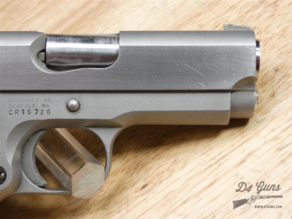 Detonics MK VI - .45 ACP - 1911 - Mark VI - M1911 - CCW - w/ OG Mag ...