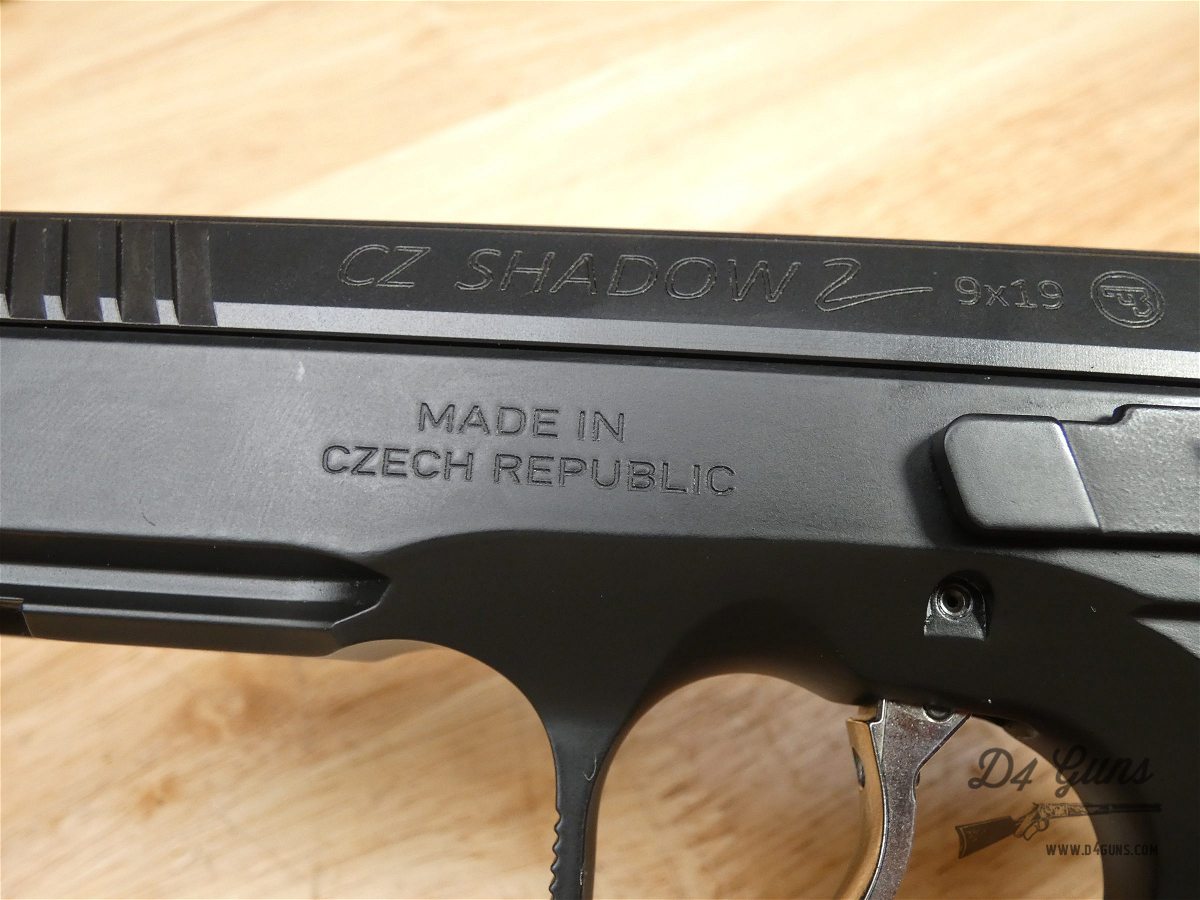 CZ Shadow 2 Orange - 9mm - OG Case + More - XLNT - Competition Pistol ...
