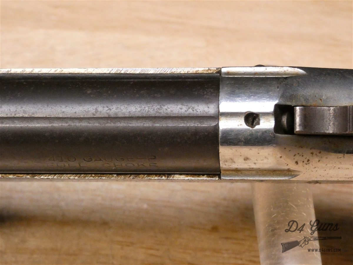 H&R Deluxe Topper M488 - .410 Bore - Harrington & Richardson - Nickel ...