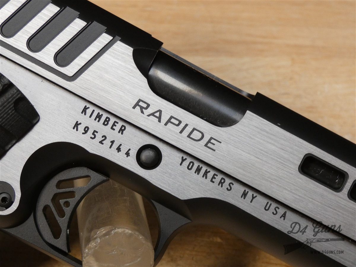 Kimber Rapide Scorpius 1911 - .45 ACP - OG Case + More - Slick Pistol ...