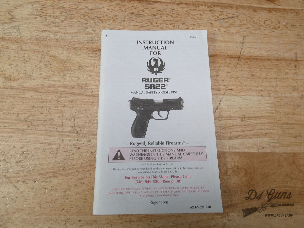 Ruger SR22 - .22 LR - 2023 - Elite Jungle Green - SR22 - TALO EXCLUSIVE ...