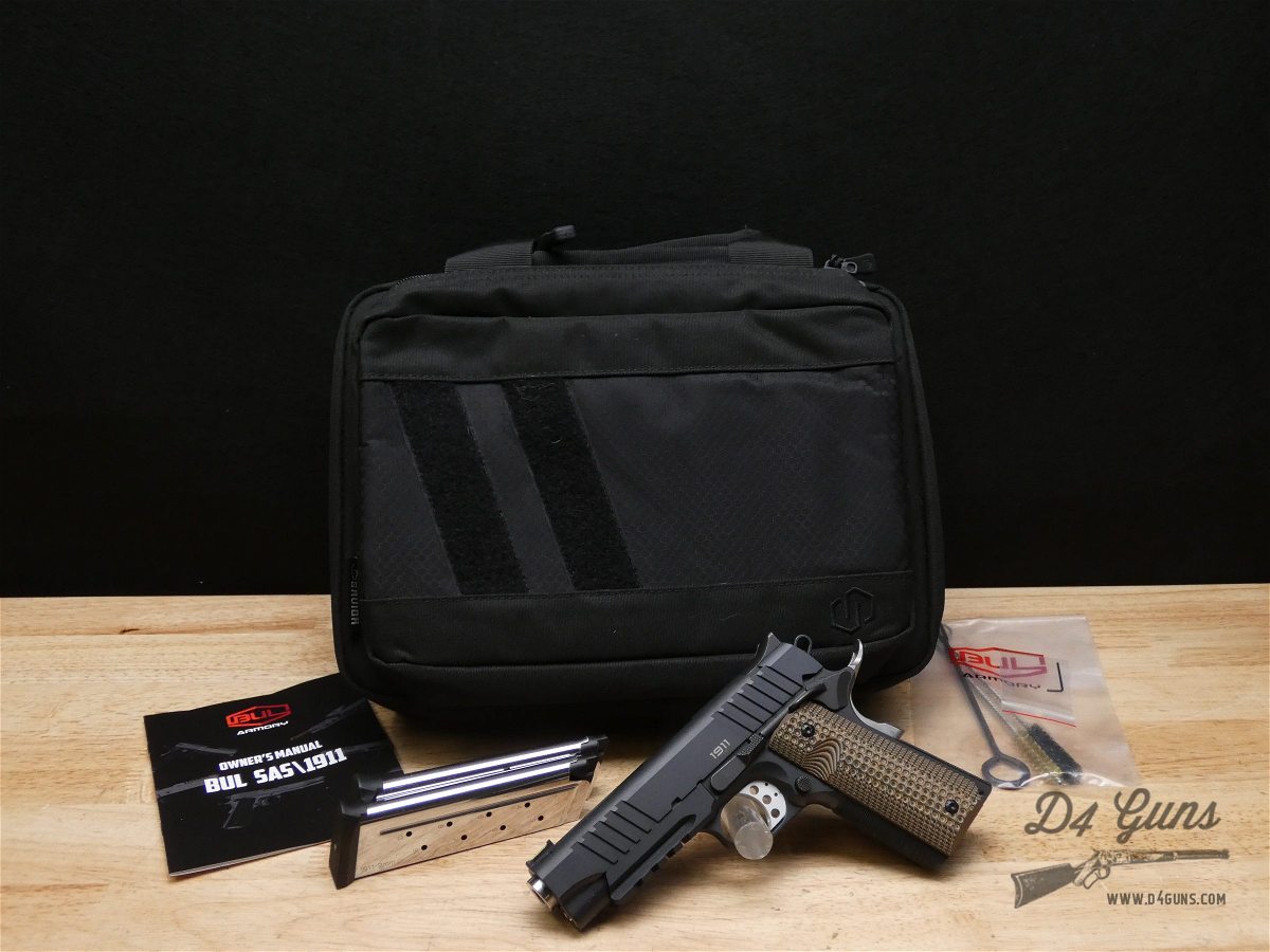 Bul Armory 1911 Tactical Commander - 9mm - Bull BBL - Soft Case - 2 ...