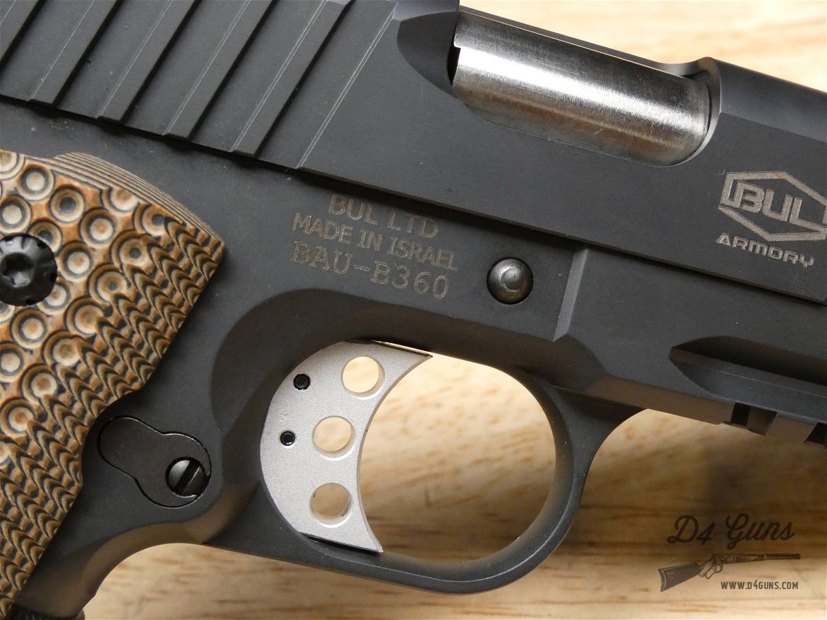 Bul Armory 1911 Tactical Commander - 9mm - Bull BBL - Soft Case - 2 ...