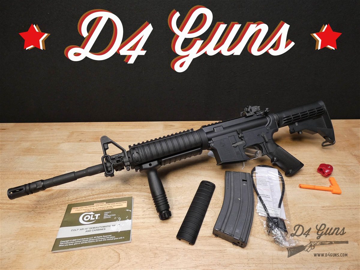 Colt M4A1 Carbine - 5.56 NATO - AR15 - US Govt Prop - Extras - Knights ...