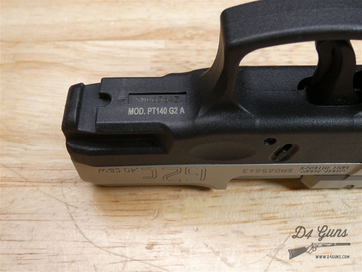 Taurus G2C - .40 S&W - w/ Mag - EDC - CCW - PT140 G2 A -Two Tone ...