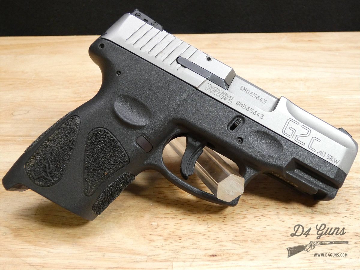 Taurus G2C - .40 S&W - w/ Mag - EDC - CCW - PT140 G2 A -Two Tone ...