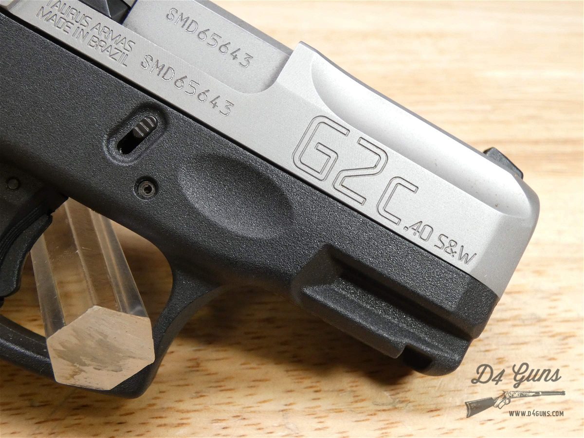 Taurus G2C - .40 S&W - w/ Mag - EDC - CCW - PT140 G2 A -Two Tone ...