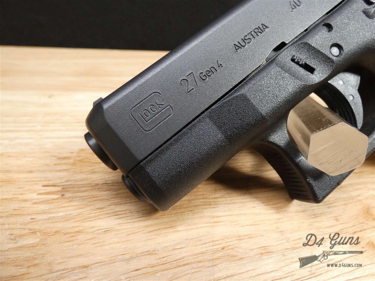 Glock 27 Gen 4 - .40 S&W - G27 - w/ OG Case + 3 Mags - Compact 40 Cal ...