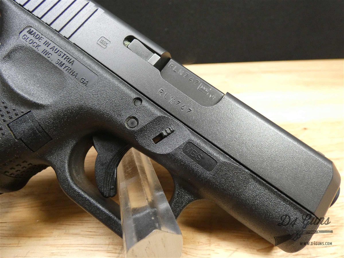 Glock 27 Gen 4 - .40 S&W - G27 - w/ OG Case + 3 Mags - Compact 40 Cal ...