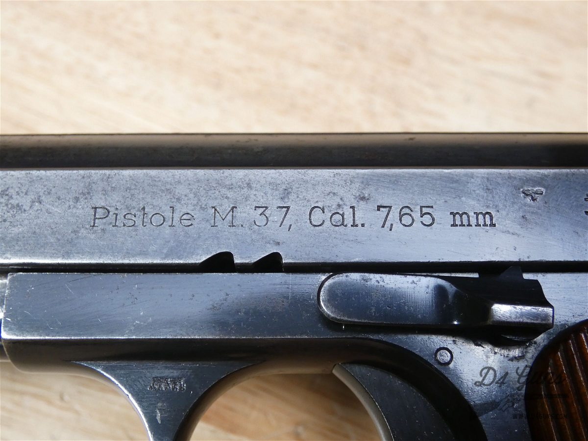 Femaru M37 - 7.65mm - 1941 - JHV 41 - WaA58 - WW2 - 2nd Variant - Rare ...
