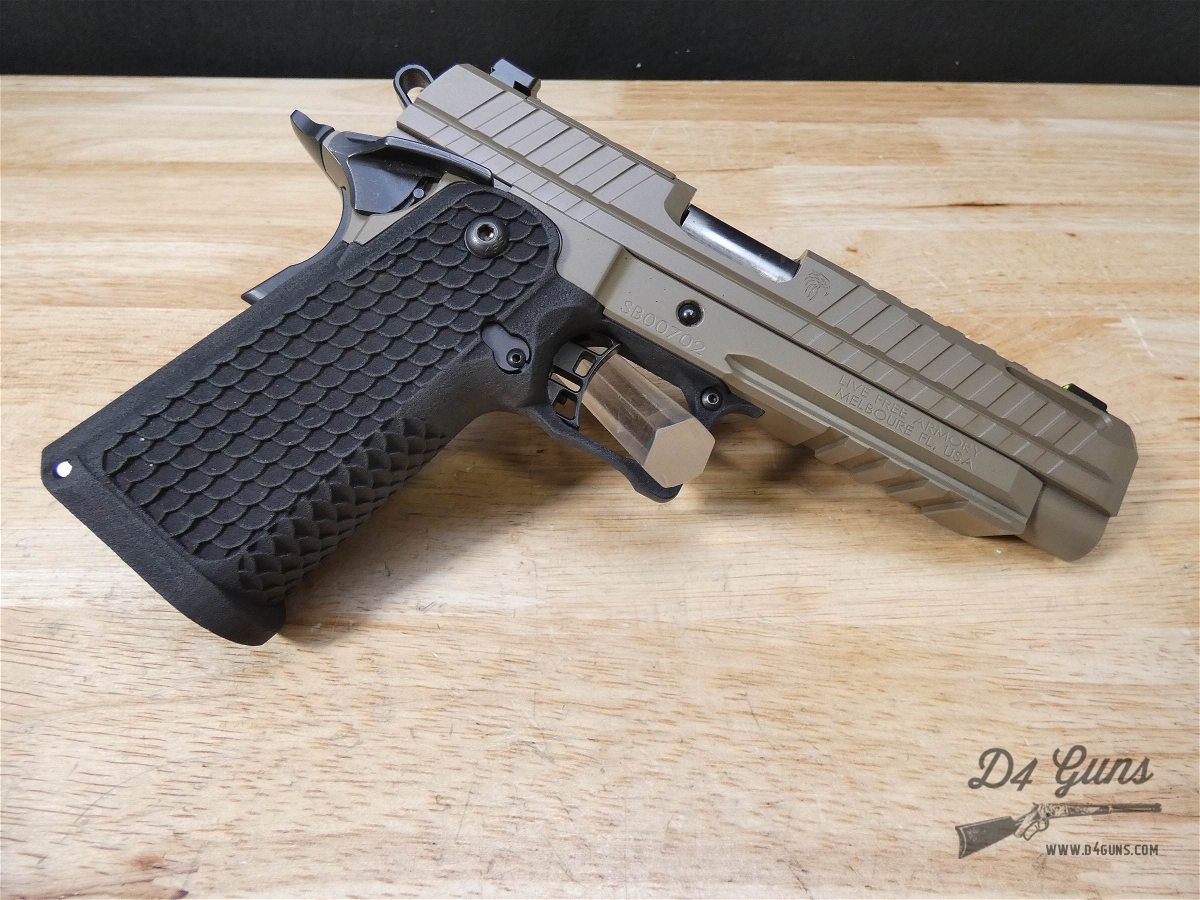 Live Free Armory Apollo 11 FDE - 9mm - W/ Extras! Two Tone - Optic ...