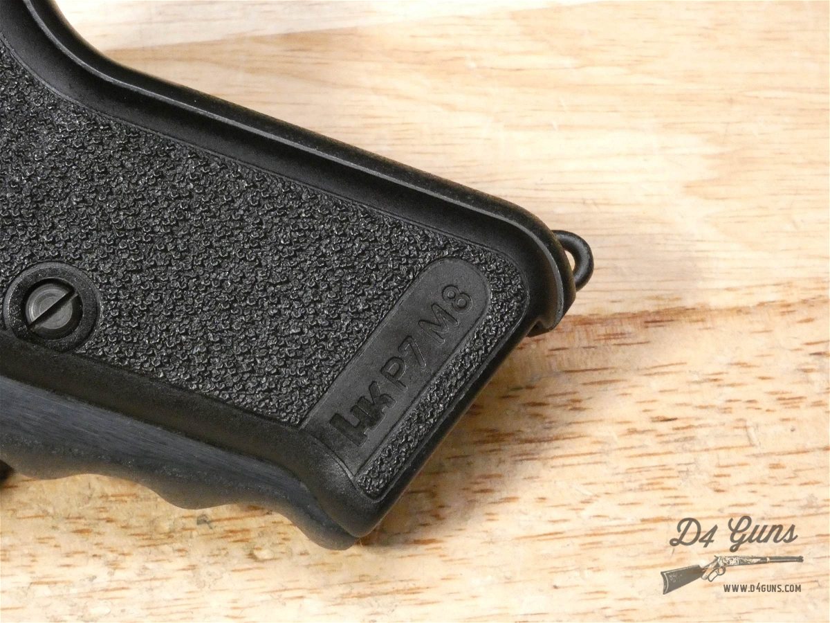 HK P7 M8 - 9mm - P7M8 - H&K - Heckler & Koch - 1986 - Chantilly - W ...