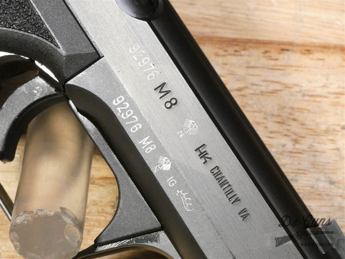 HK P7 M8 - 9mm - P7M8 - H&K - Heckler & Koch - 1986 - Chantilly - W ...