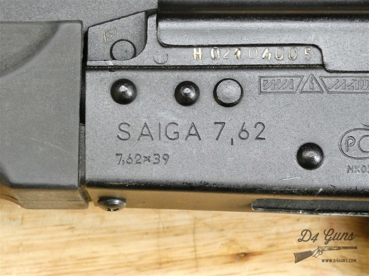 Izhmash Saiga 762 - 7.62x39 - w/ Mag - ALL MATCHING - AK - AK47 - Semi ...