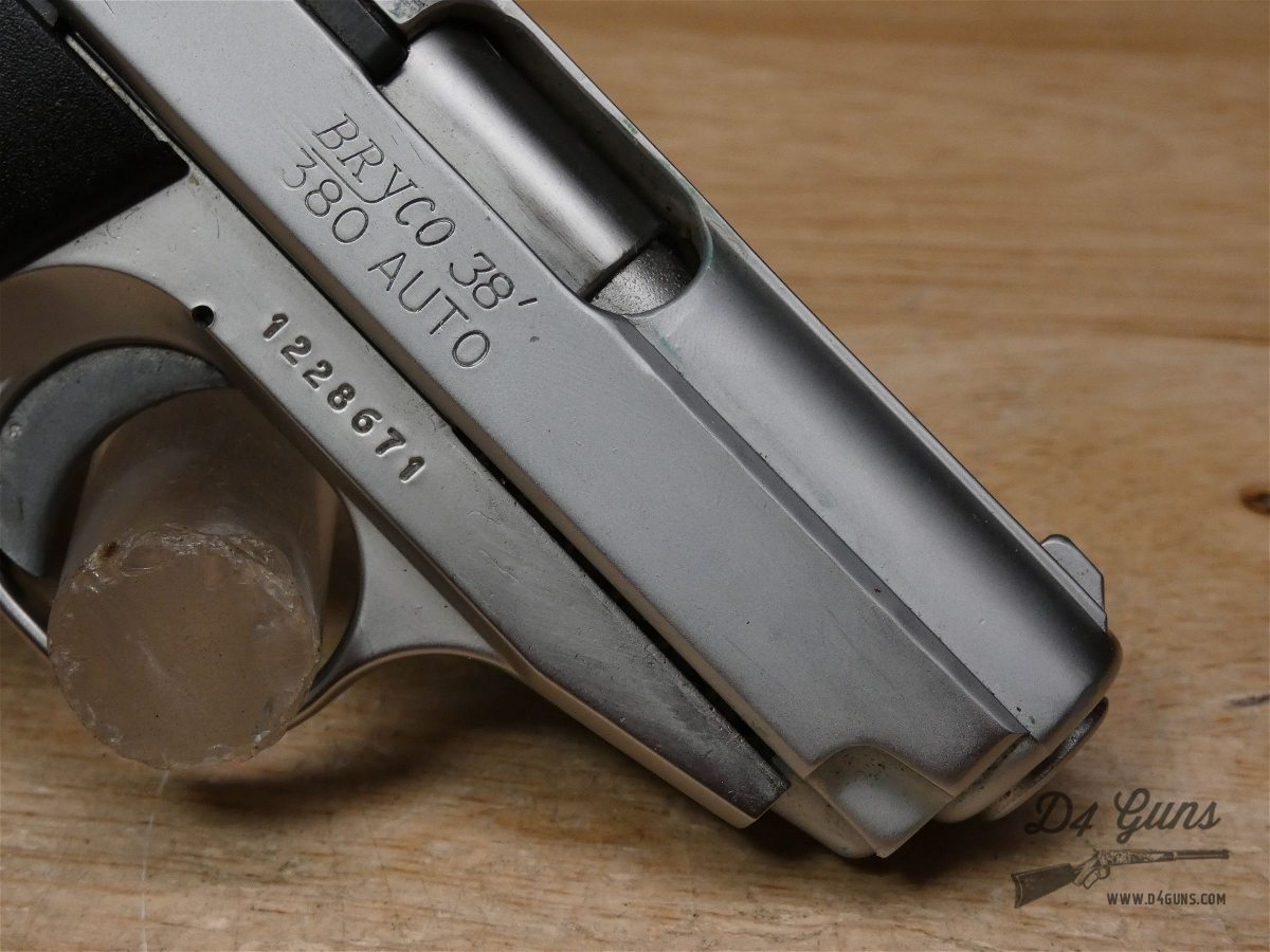 Bryco Model 38 - .380 ACP - w/ Mag - CCW - Pocket Pistol - Semi Auto ...