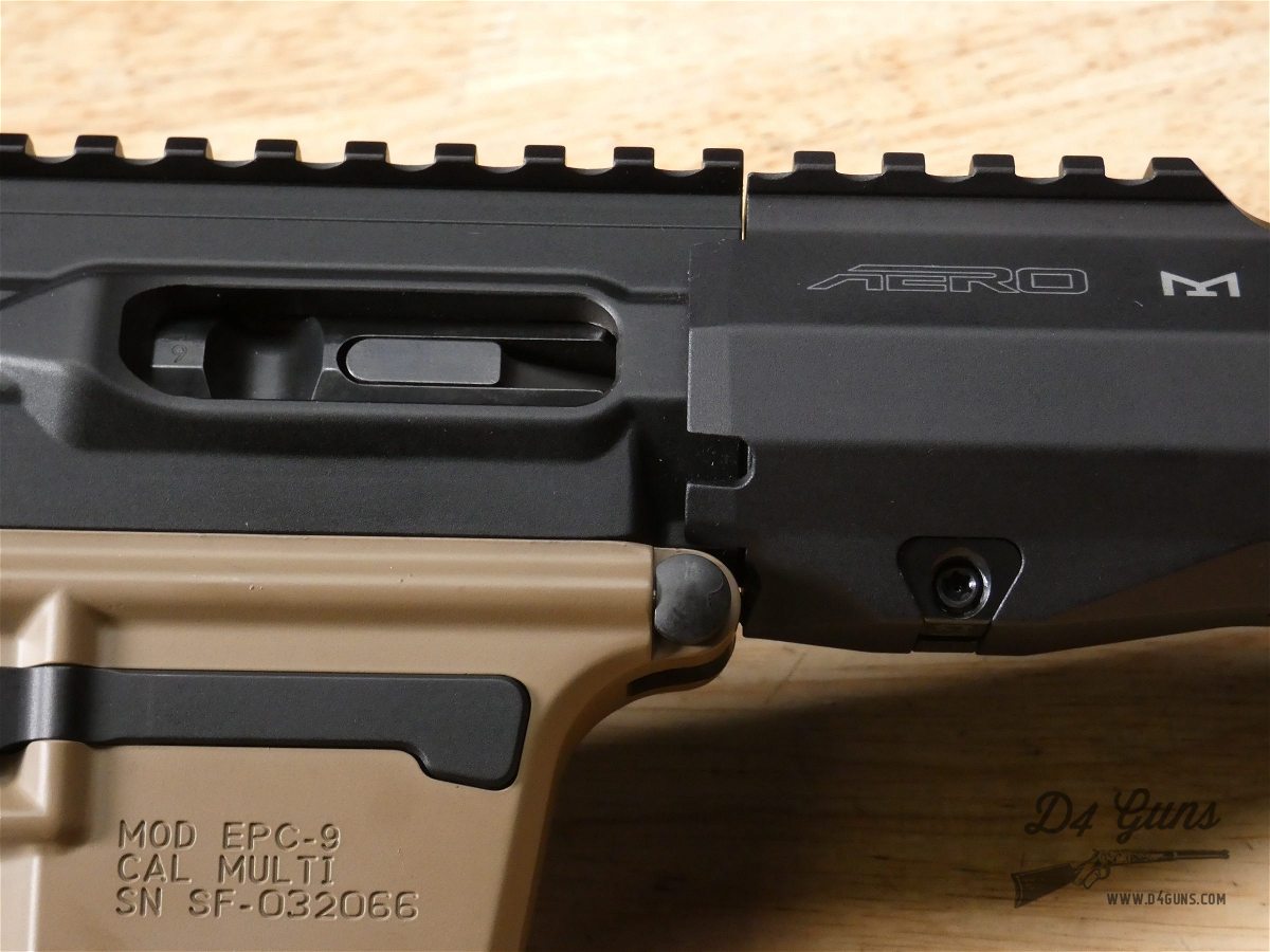 Aero Precision EPC9 - 9mm - FDE / Black - PCC - Complete Upper / Lower ...