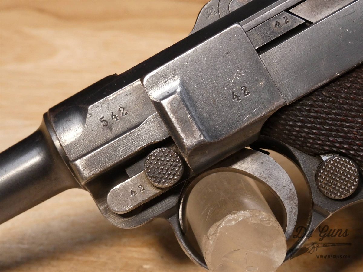DWM Luger 1914 Military WWI - 9mm - Mfg. 1915 - German Army P08 - Semi Auto Pistols at GunBroker ...