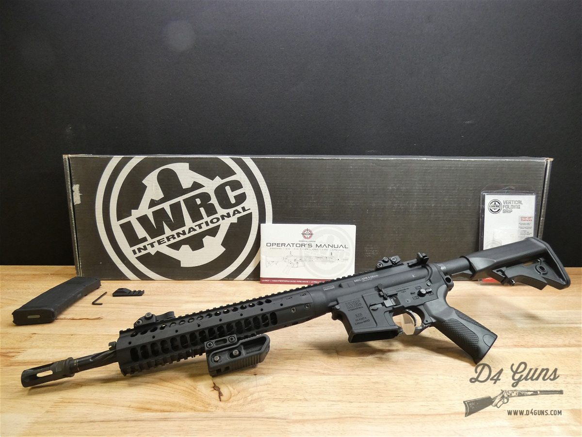 LWRC M6IC-SPR - 5.56 NATO - M6IC - Piston - Surefire - w/ OG Case & Mag- M6 - Semi Auto Rifles ...