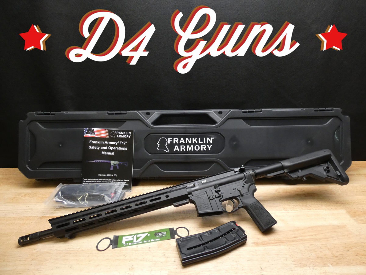 Franklin Armory F17 - .17 WSM - AR - 3 Mags - FAI-15 - Adj Stock ...