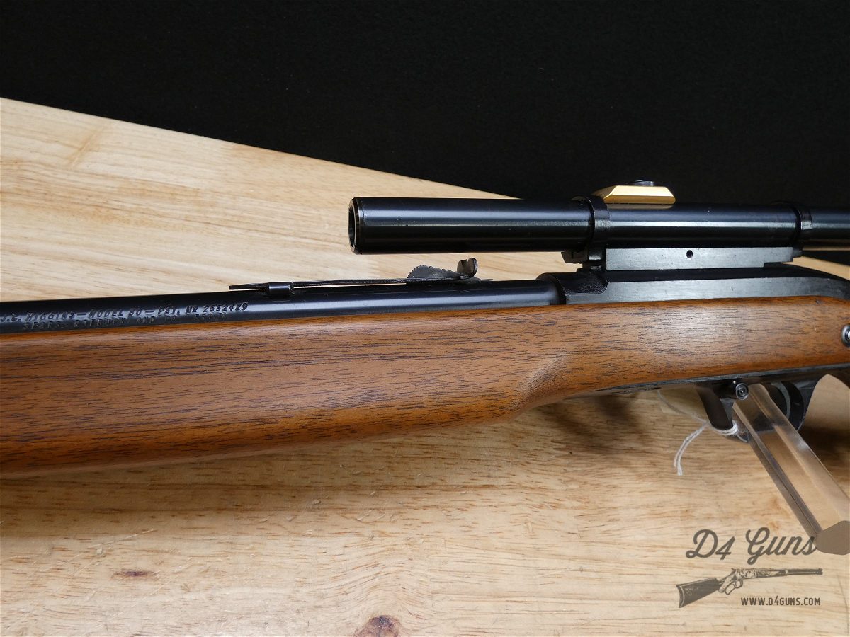 J.C. Higgins Model 30 - .22 LR - Sears Roebuck - W/4X Scope - Semi Auto ...