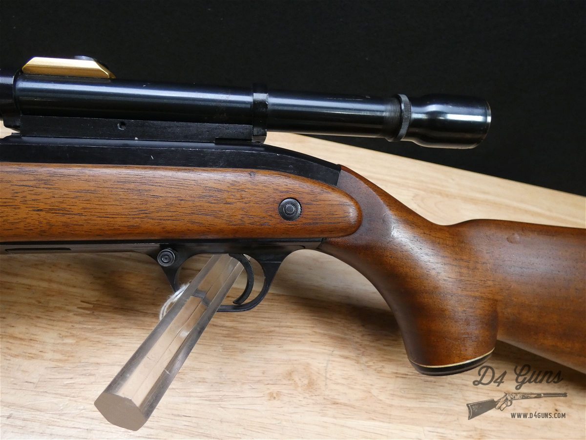 J.C. Higgins Model 30 - .22 LR - Sears Roebuck - W/4X Scope - Semi Auto ...