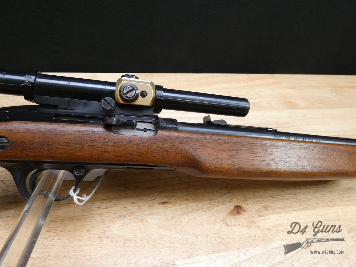 J.C. Higgins Model 30 - .22 LR - Sears Roebuck - W/4X Scope - Semi Auto ...