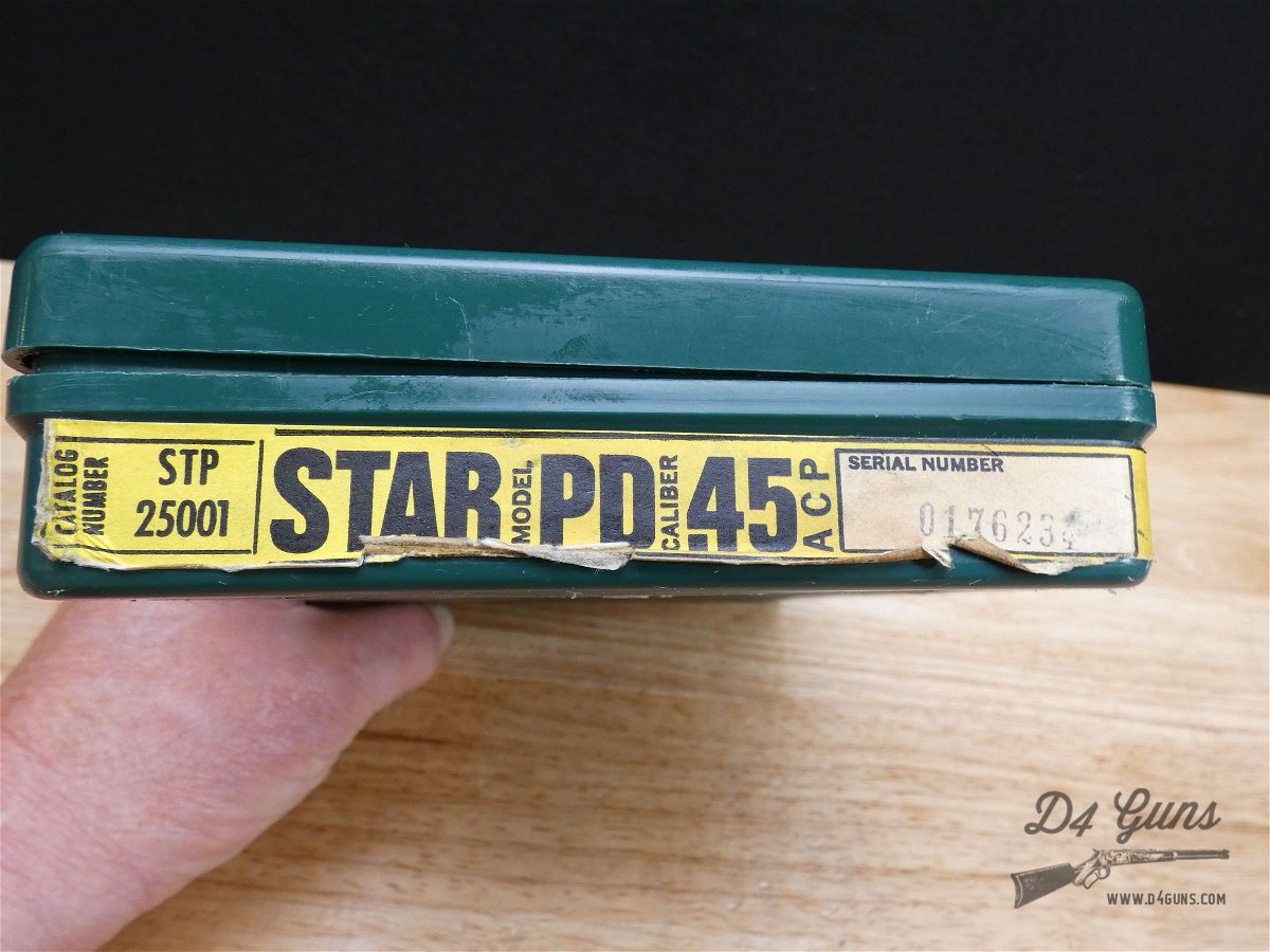 Star Model-PD - .45 ACP - 2 Mags & OG Case - Semi Auto Pistols at ...