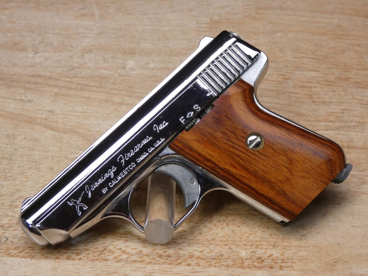Jennings J-22 - .22 LR - J22 J 22 - Jimenez JA-22 - Chrome Finish & OG ...