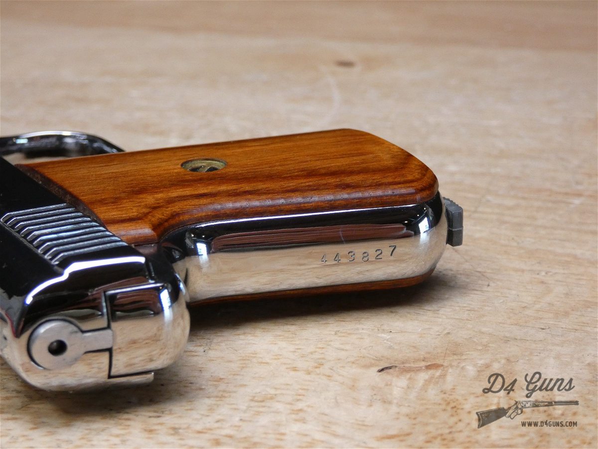 Jennings J-22 - .22 LR - J22 J 22 - Jimenez JA-22 - Chrome Finish & OG Box - Semi Auto Pistols ...