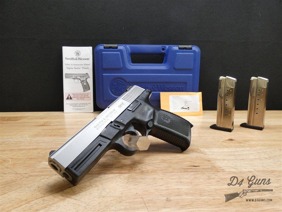 Smith & Wesson SW9VE Stainless - 9mm - CCW - S&W SW9 - w/ Case & Mags ...