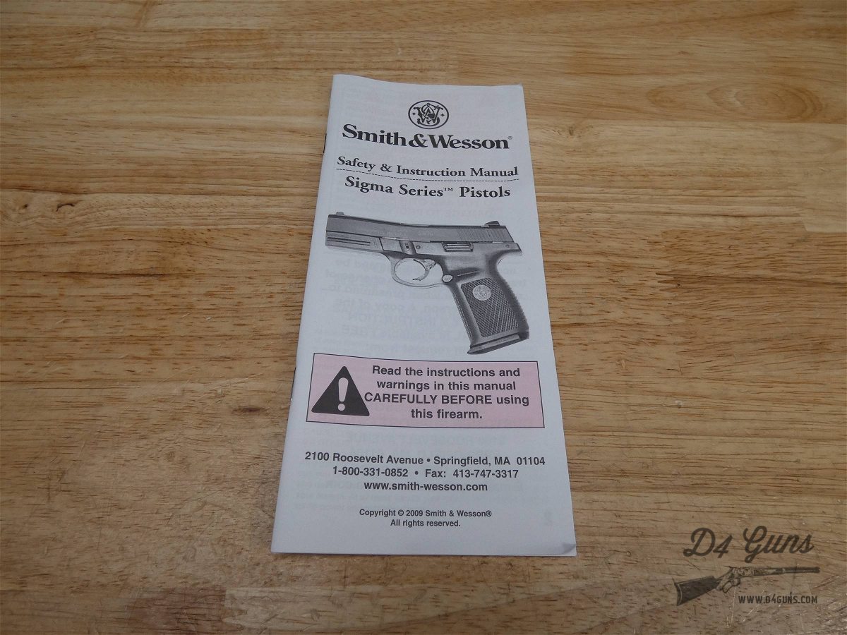 Smith & Wesson SW9VE Stainless - 9mm - CCW - S&W SW9 - w/ Case & Mags ...