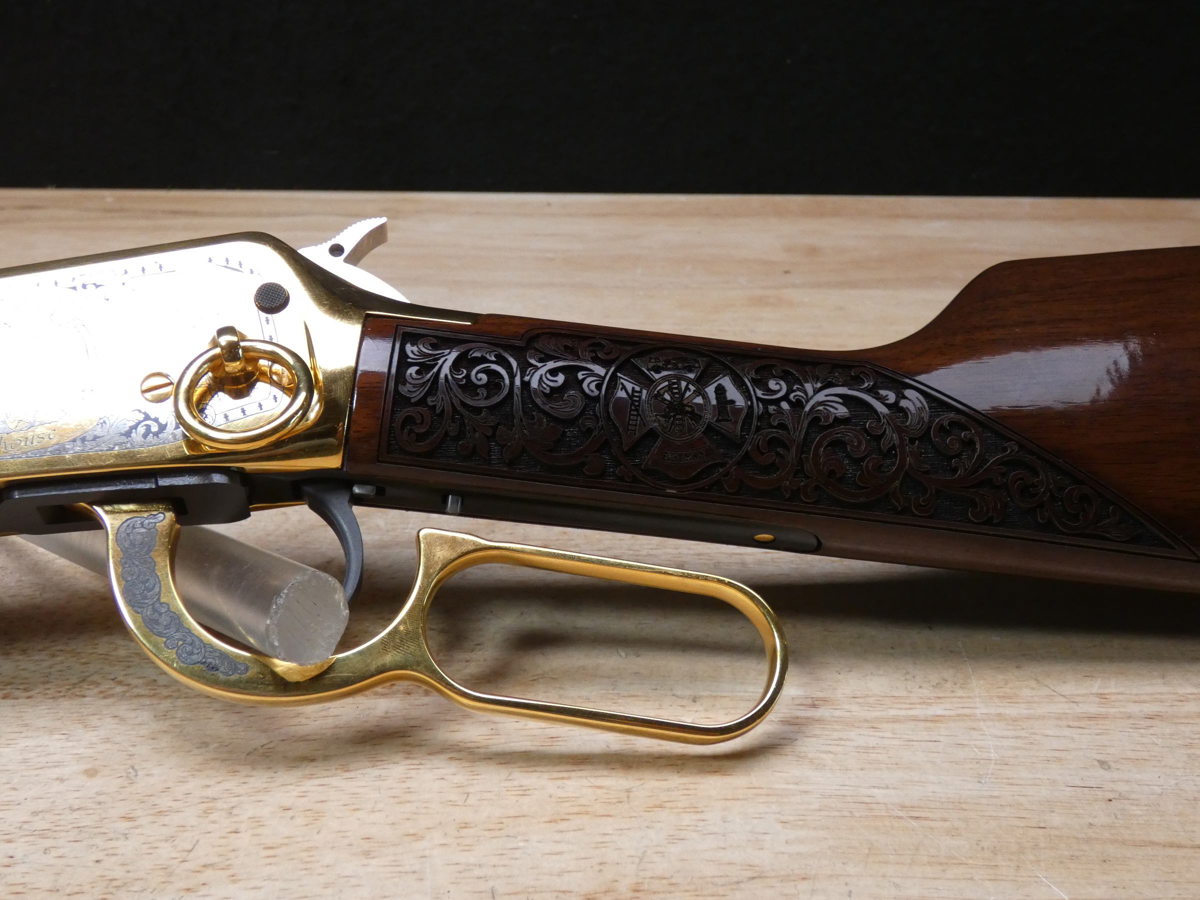 Winchester 94AE Texas Firefighters Commemorative - .45 Colt - 24k Gold ...