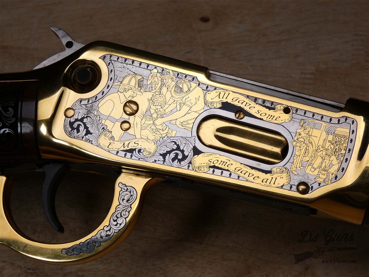 Winchester 94AE Texas Firefighters Commemorative - .45 Colt - 24k Gold ...