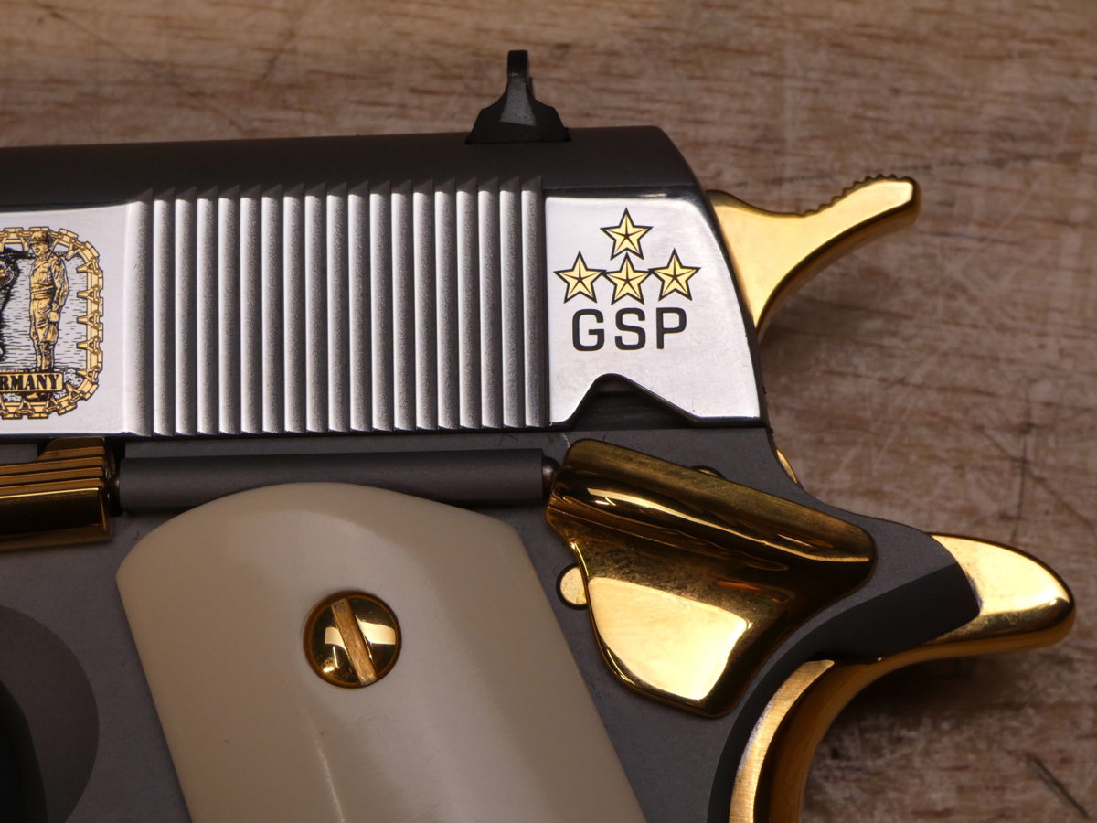 Colt 1911 General George S. Patton Jr WWII 75th Anniversary Tribute ...