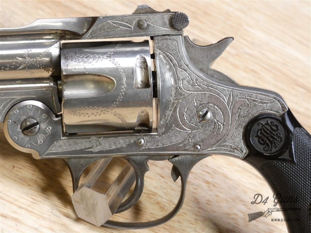 Andrew Fyrberg & Co Engraved Top Break - .38 S&W - 5-Shot Revolver ...