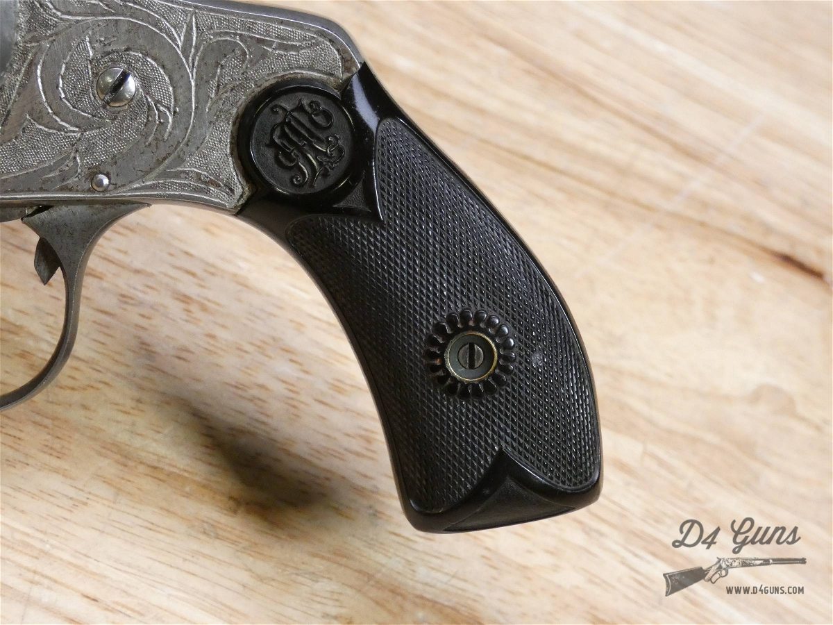 Andrew Fyrberg & Co Engraved Top Break - .38 S&W - 5-Shot Revolver ...