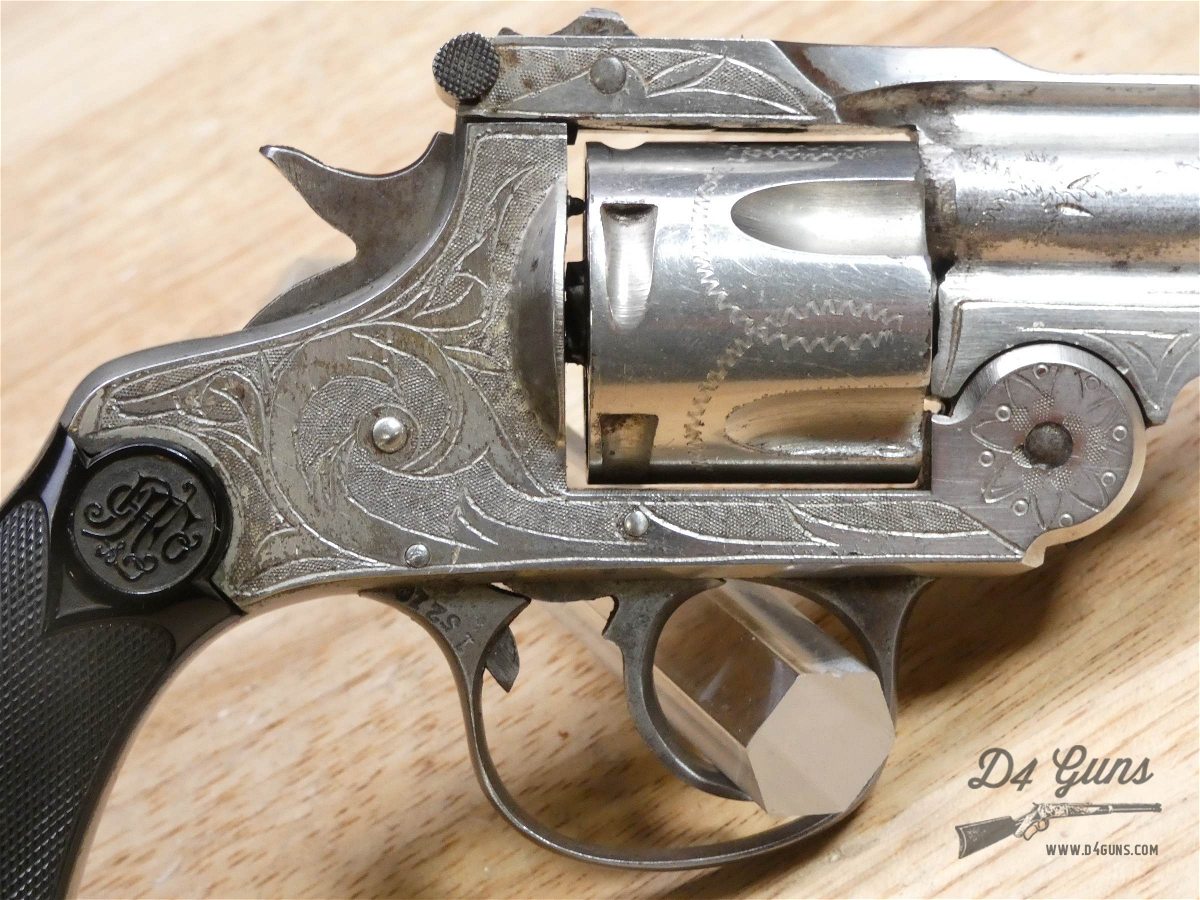 Andrew Fyrberg & Co Engraved Top Break - .38 S&W - 5-Shot Revolver ...