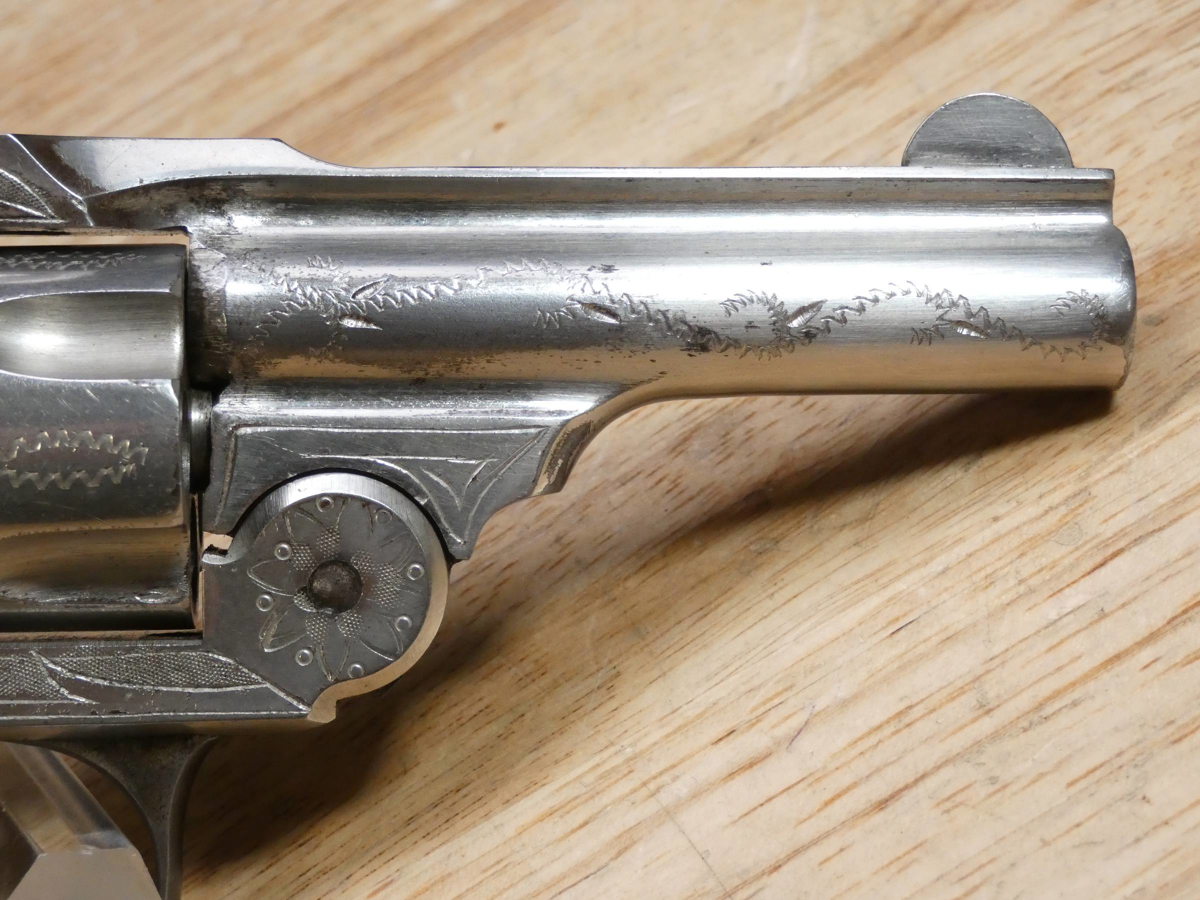 Andrew Fyrberg & Co Engraved Top Break - .38 S&W - 5-Shot Revolver ...