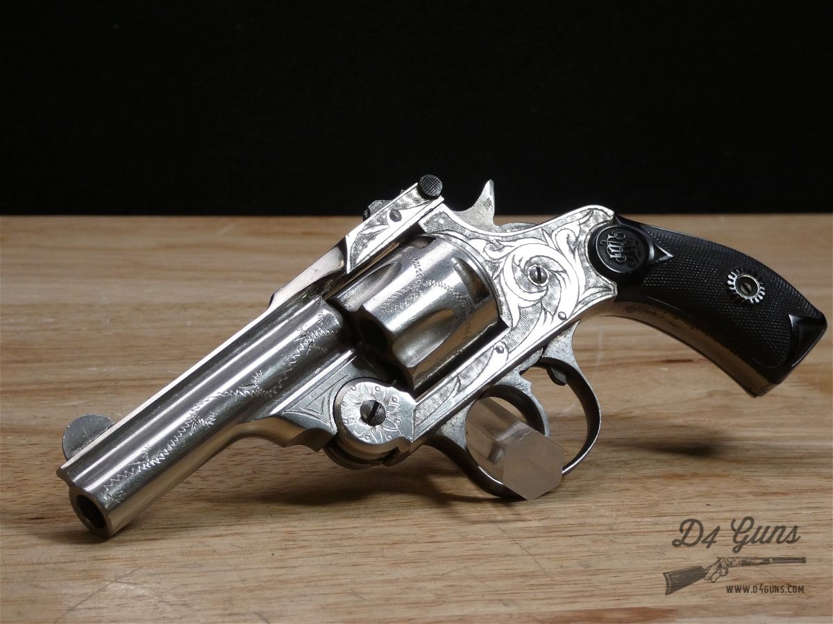 Andrew Fyrberg & Co Engraved Top Break - .38 S&W - 5-Shot Revolver ...