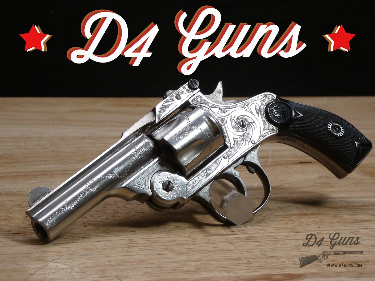 Andrew Fyrberg & Co Engraved Top Break - .38 S&W - 5-Shot Revolver ...