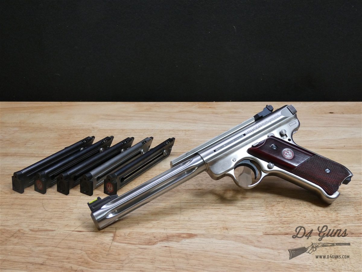 Ruger MKIII Target Hunter - .22 LR - MK III - Stainless - MFG 2008 - Semi Auto Pistols at ...